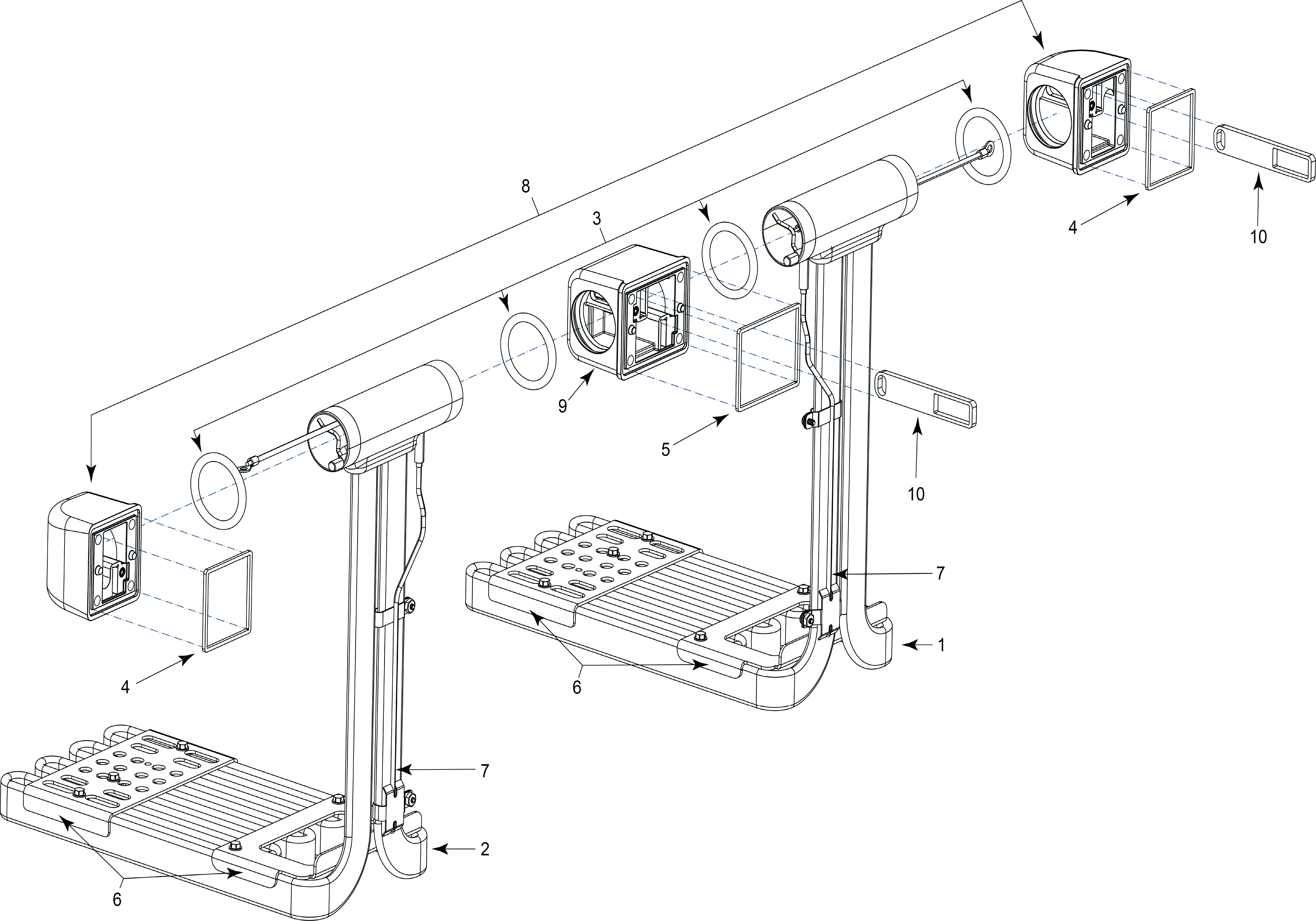 Split Vat Components and Heating Elements